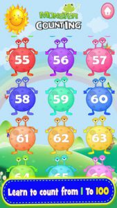 Monster Counting App for Kids