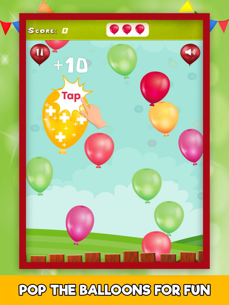Free Baby Balloon Pop App - Pop Balloon App For Kids