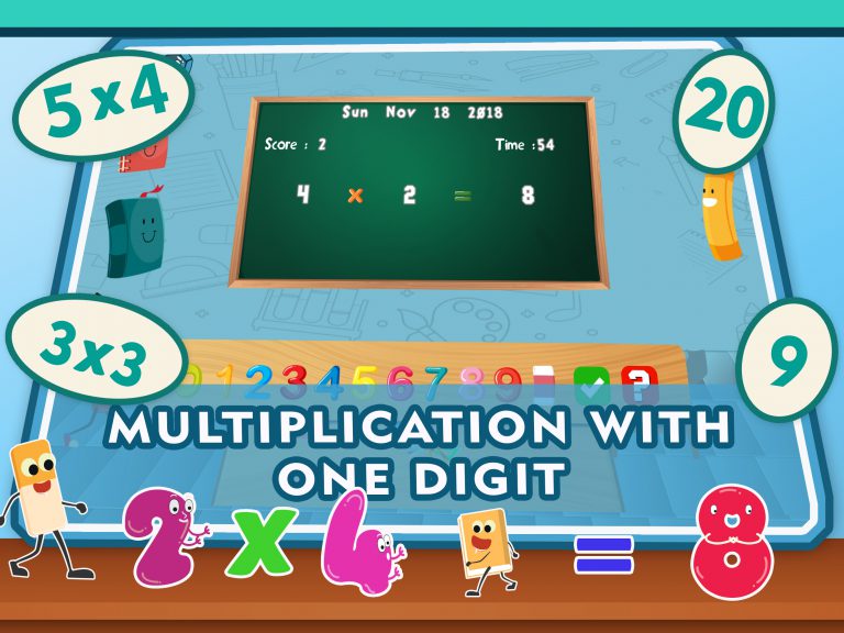 Free Multiplication Apps Bundle for Kids