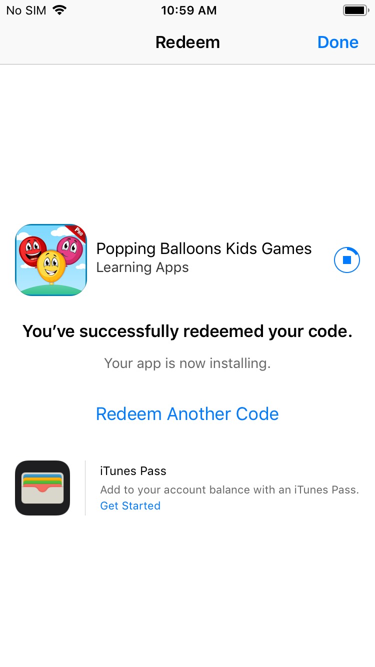 How to redeem a paid app promo code on iPhone/iPad - The Learning Apps