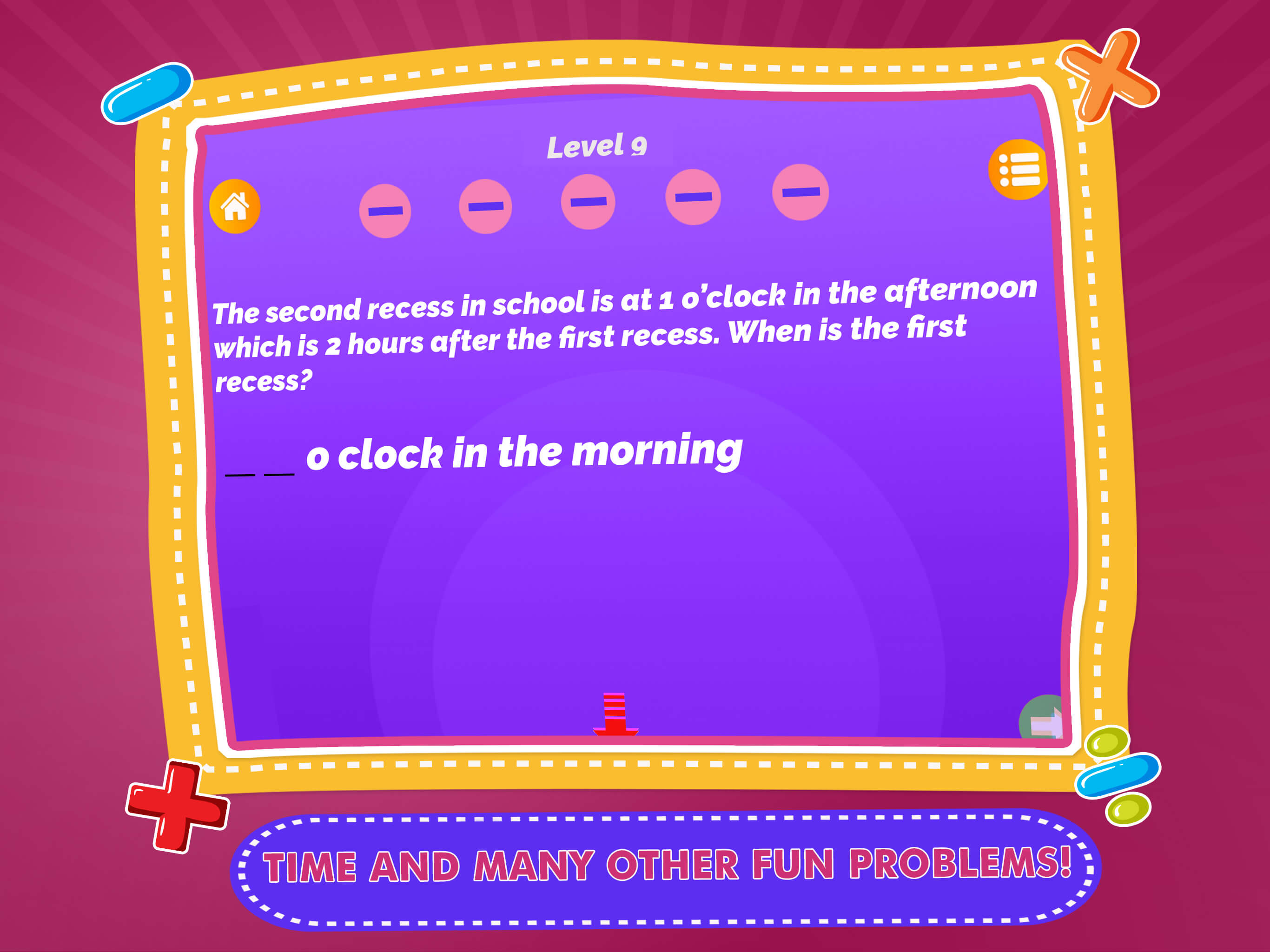 Math Word Problem Game For Kids Free Mathematics Problem Solving