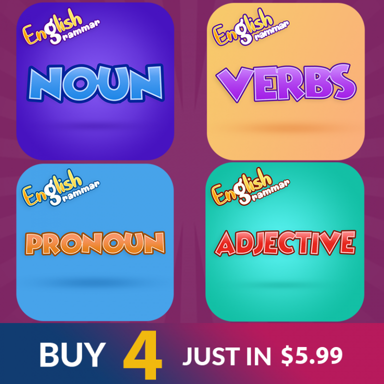 English Grammar Learning Discount Bundle Apps | iPhone & iPad Games for ...