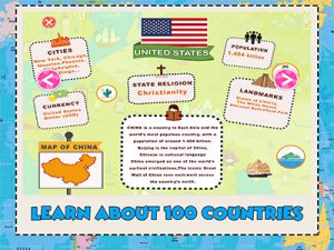 Free Geography App for Kids - Best Geography Learning App