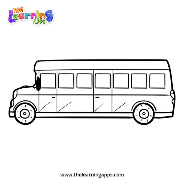 Download our free printable Bus Worksheet for kids