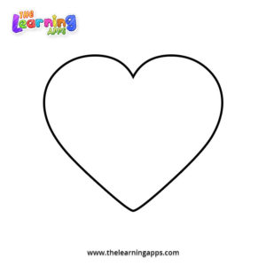 Download Our Free Printable Heart Coloring Worksheet for Kids