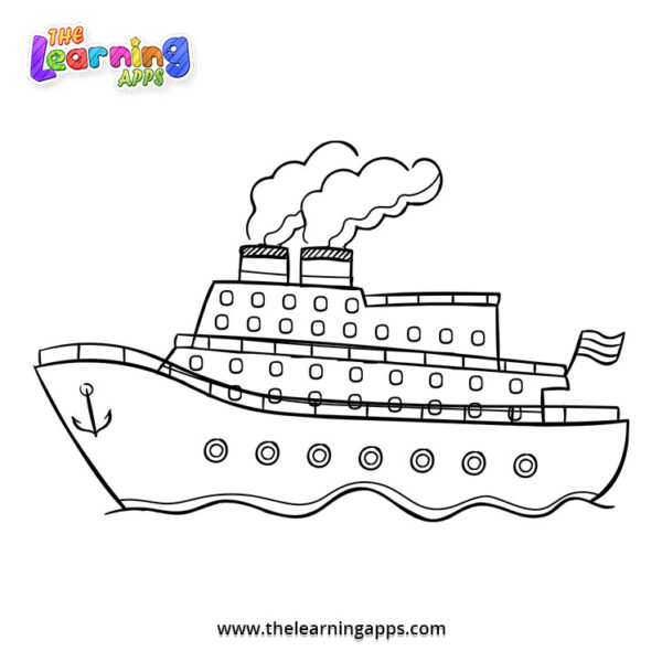 Download our free printable Ship Worksheet for kids