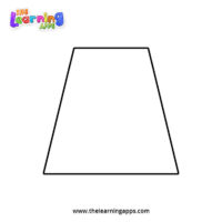 Download Free Printable Trapezoid Coloring Worksheet for Kids