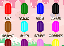 Online Colorful Thing Game for Kids