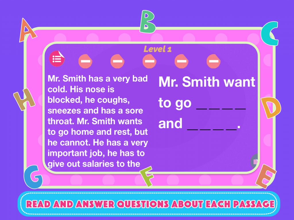 Reading Comprehension For Grade 1 2 3 App Reading Comprehension For Grade 1 2 3 App
