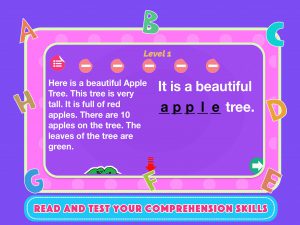 Reading Comprehension for Grade 1,2,3 App