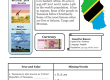 Download Free Printable Peru Worksheet for Kids