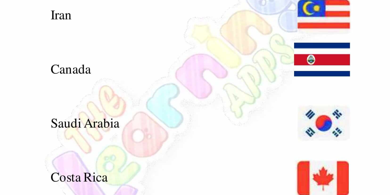 Download Free Printable Flag Worksheets for Kids