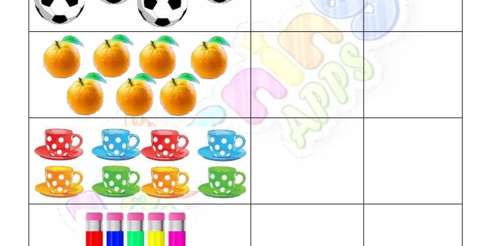 Download our free printable Tally Mark Worksheet 04 for kids