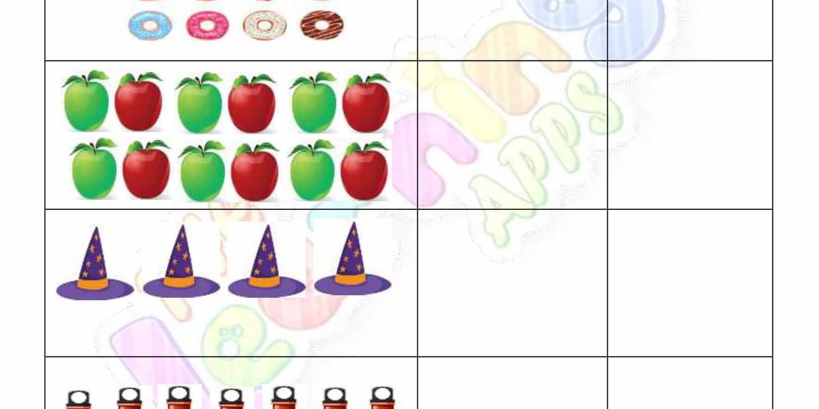 Download our free printable Tally Mark Worksheet 05 for kids