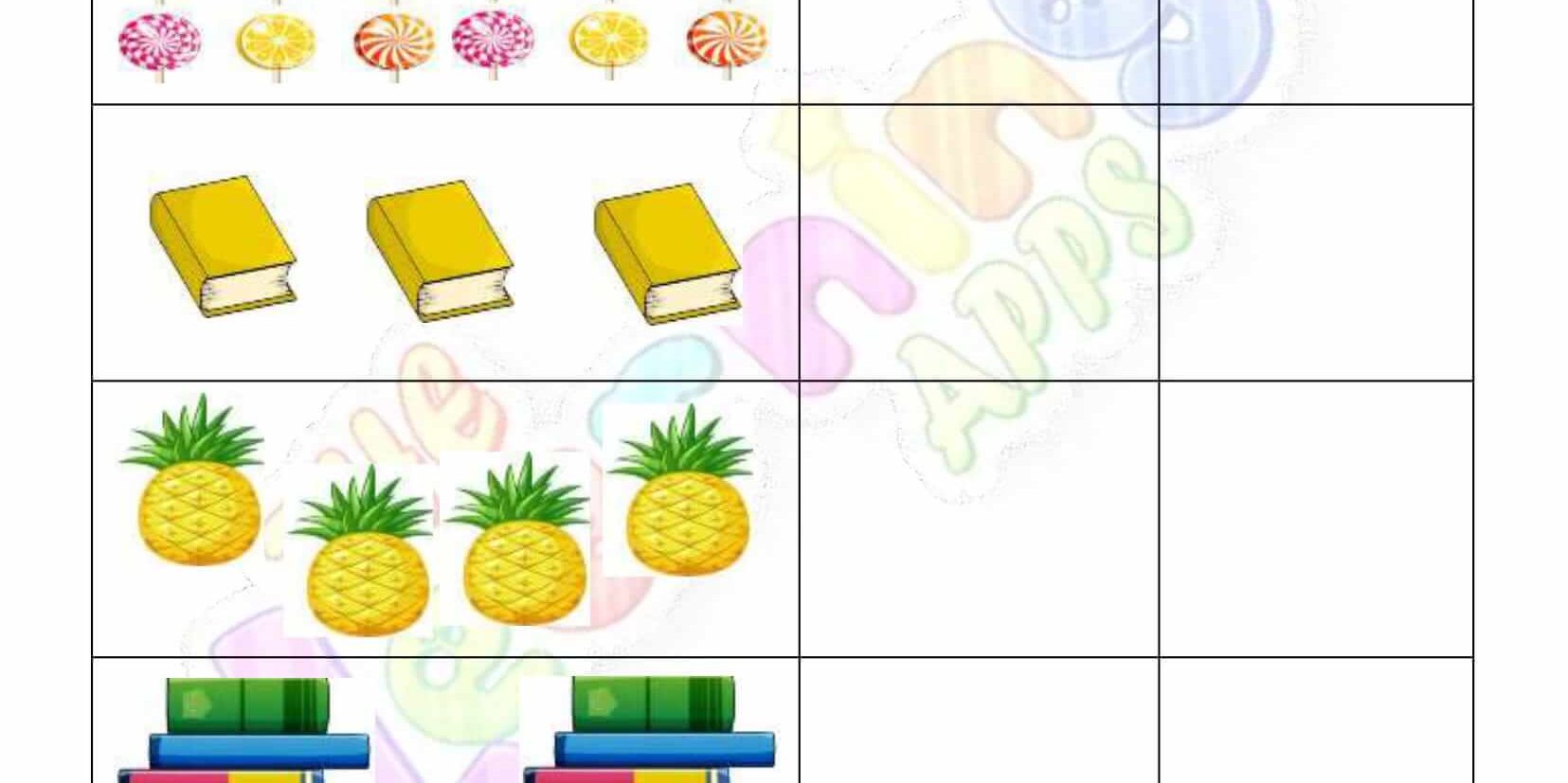 Download our free printable Tally Mark Worksheet 06 for kids
