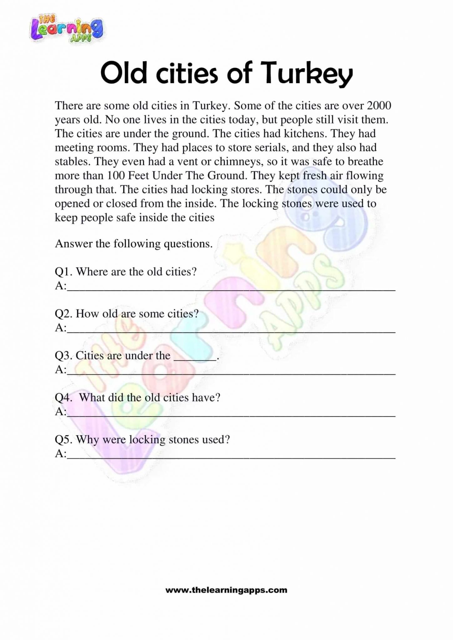 Free Non Fiction Reading Passages Worksheets for Grade 1