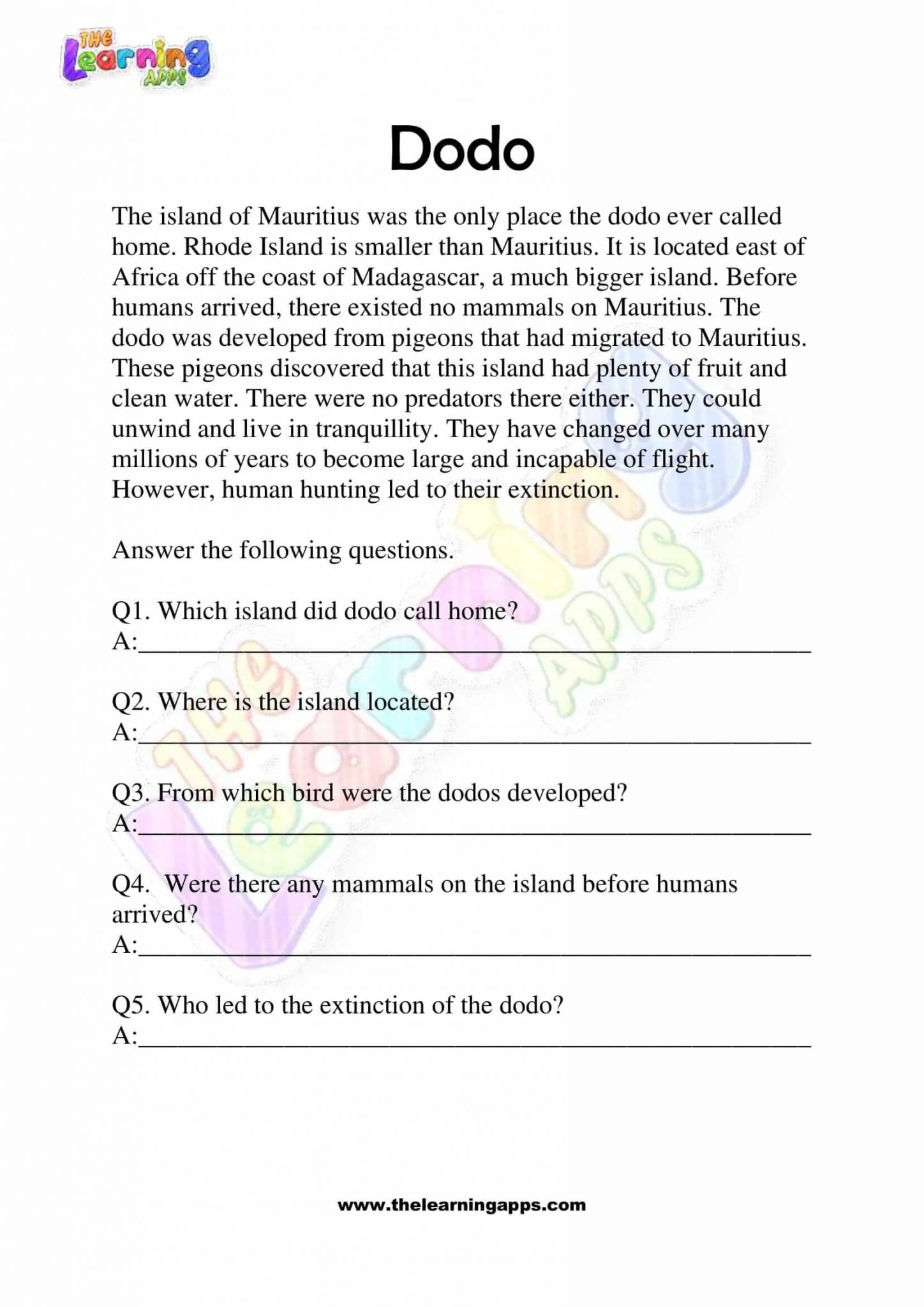 Free Non Fiction Reading Passages Worksheets for Grade 2