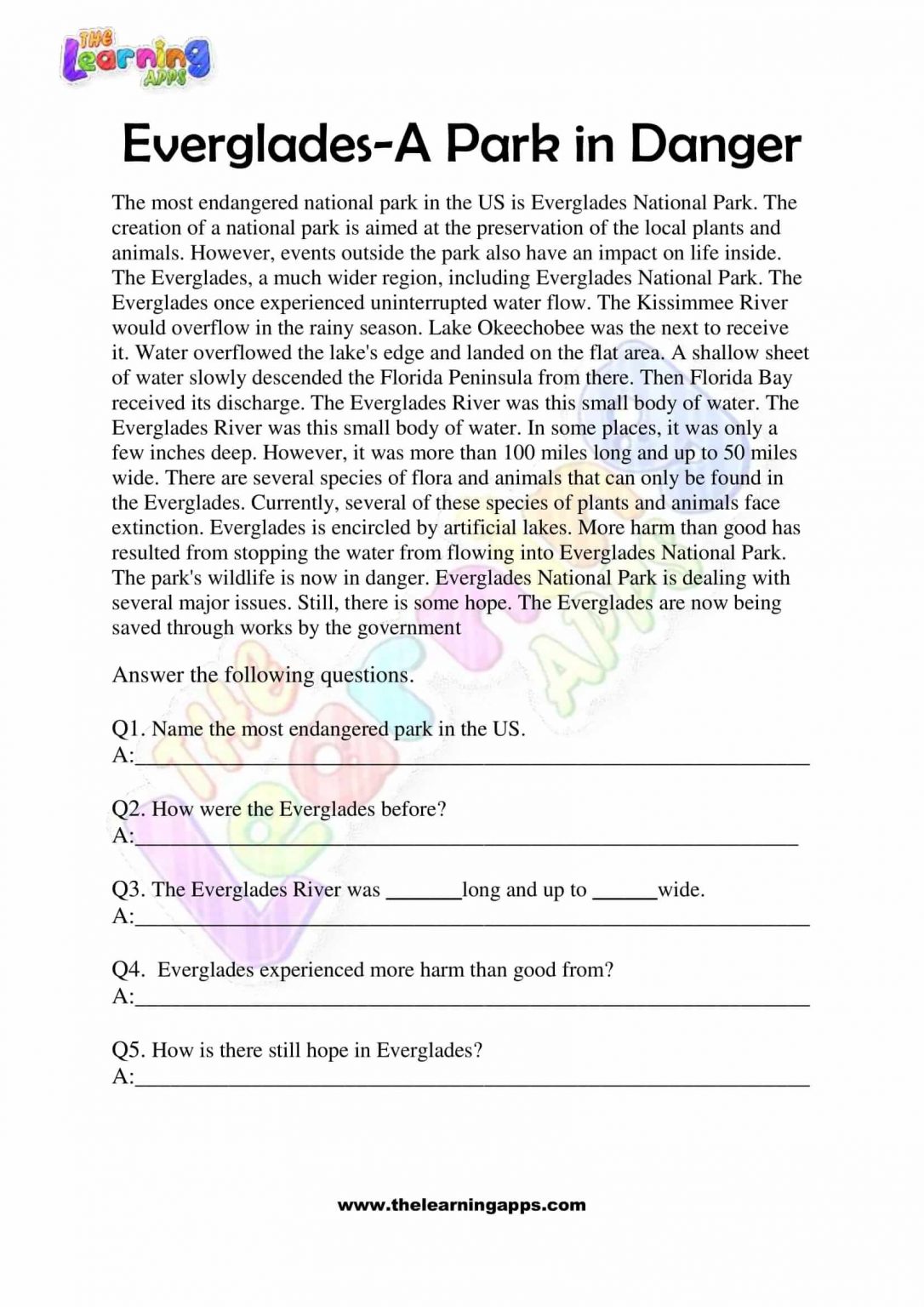 Free Non Fiction Reading Passages Worksheets for Grade 3
