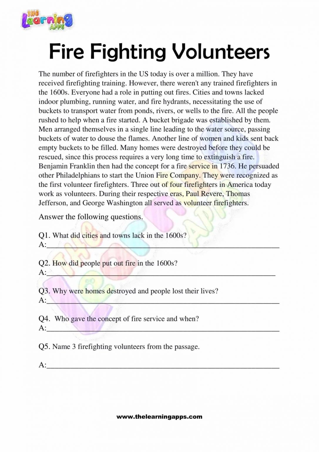 Free Non Fiction Reading Passages Worksheets for Grade 3
