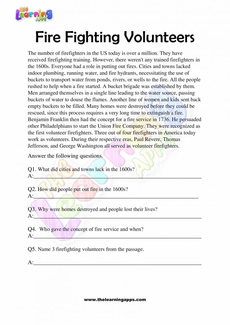 Free Non Fiction Reading Passages Worksheets for Grade 3