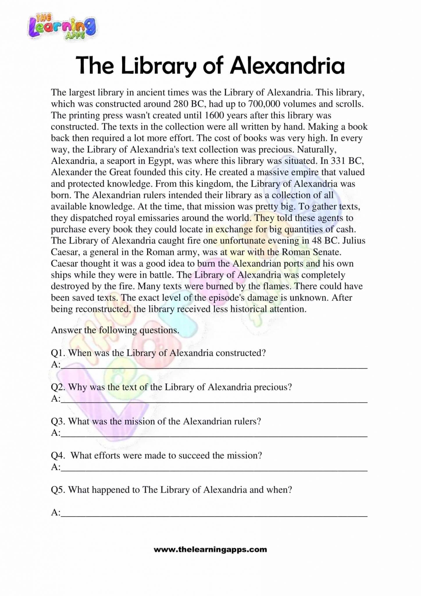 Free Non Fiction Reading Passages Worksheets for Grade 3