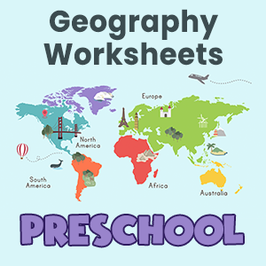 Download Free Printable Geography Worksheets for Preschool
