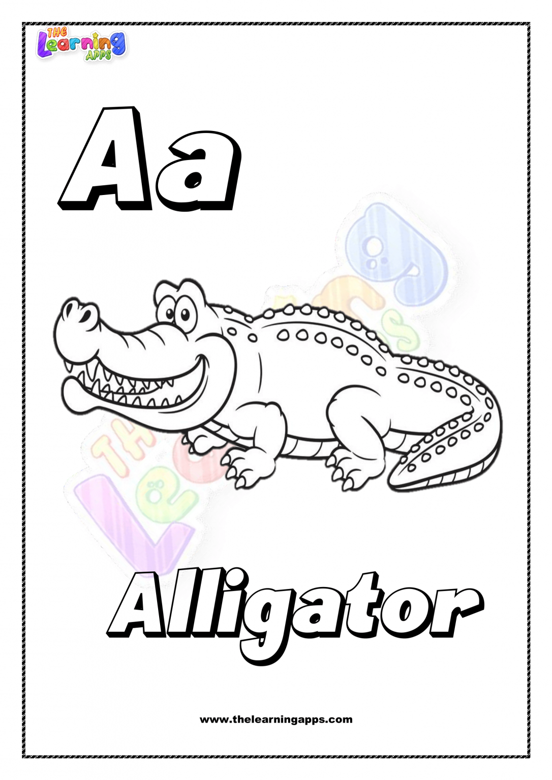 Try our free printable Animal ABC Worksheet A for kids