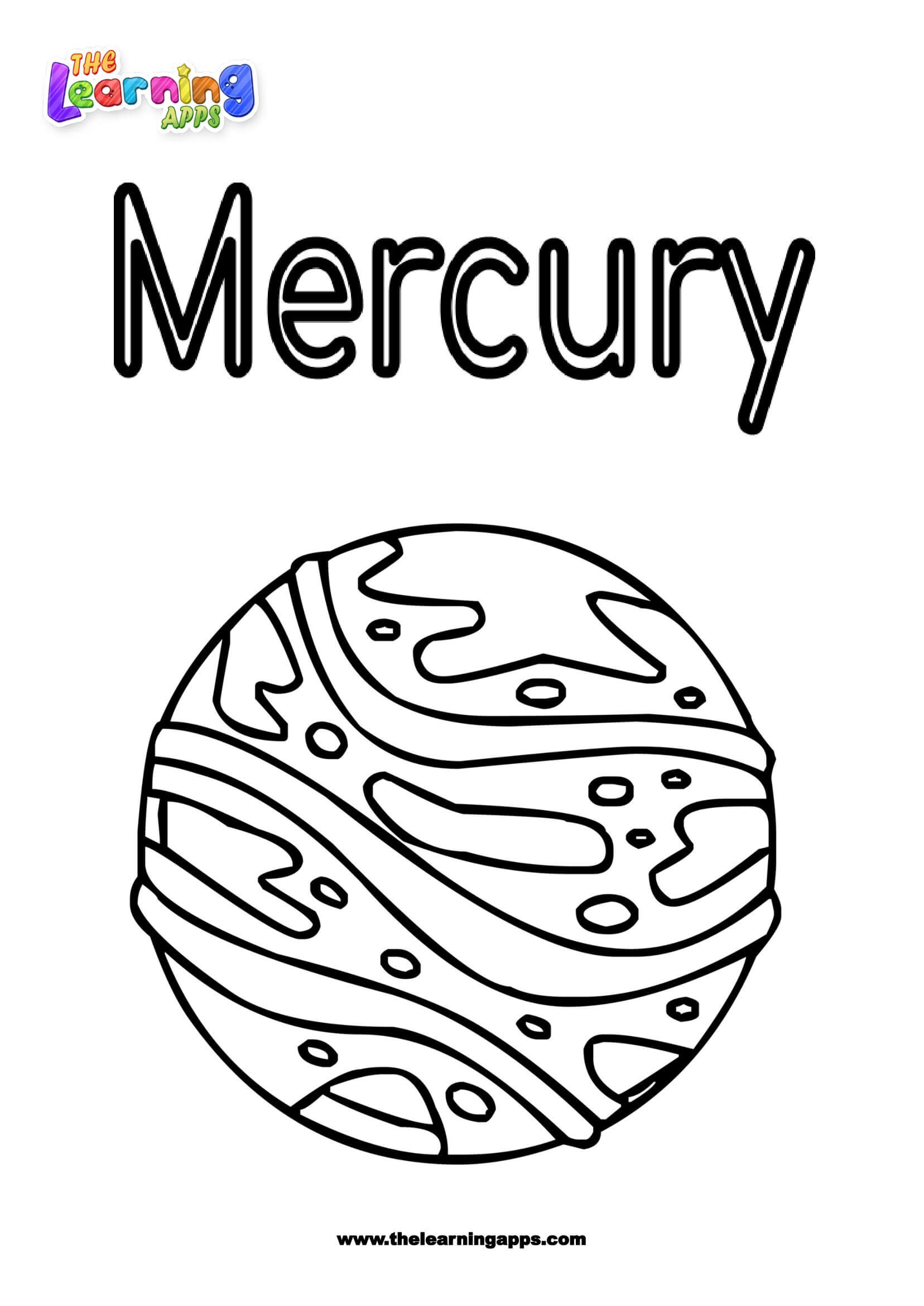 Planets Coloring Worksheet For Grade 1 Kids planets-coloring-worksheet-for-grade-1-kids