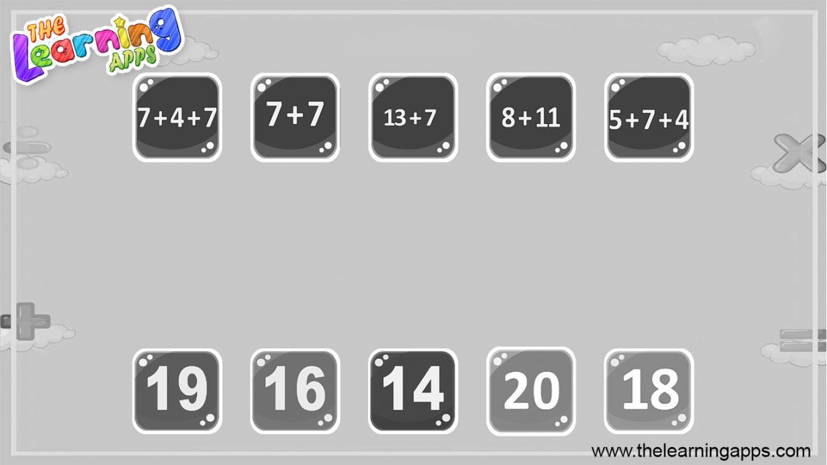 Number Addition Matching Printables for Kids - Learn about Numbers