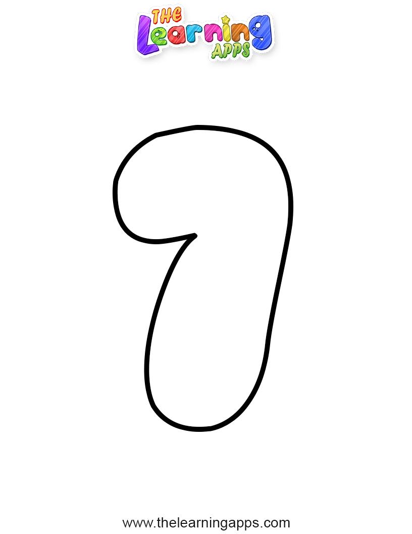 Printable Bubble Numbers for Kids - Bubble Numbers Printable