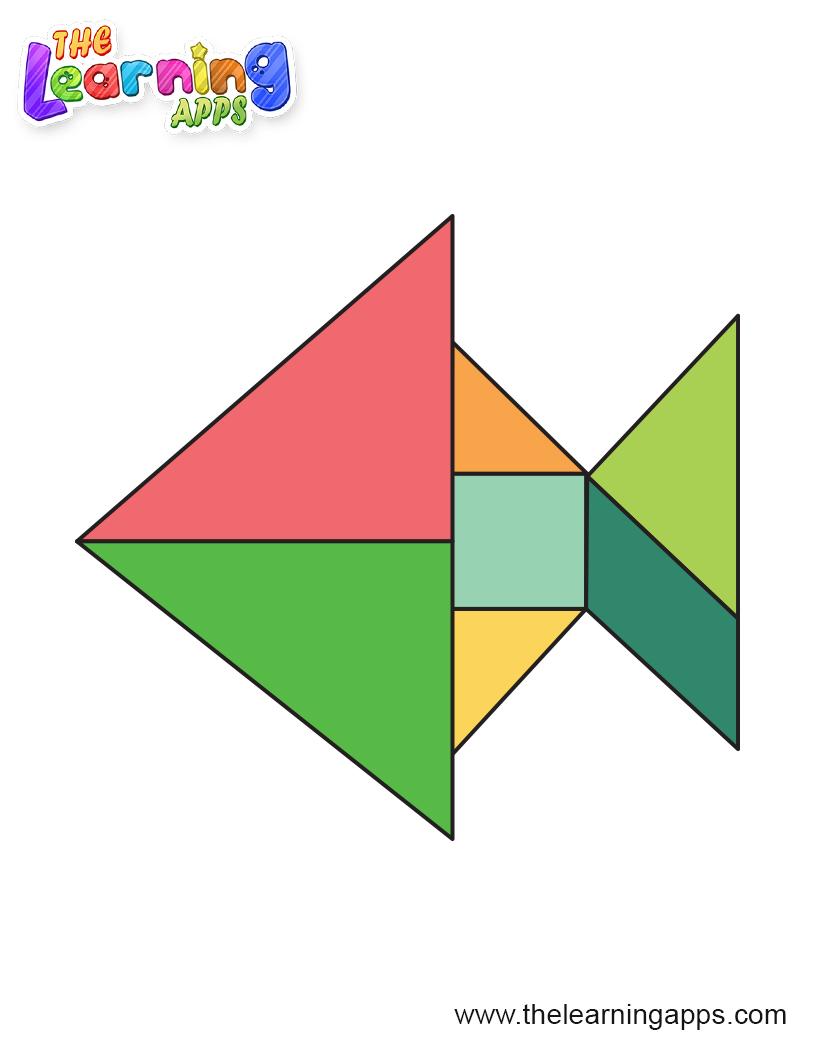 Free Tangram Fish Printables and Worksheets for Kids