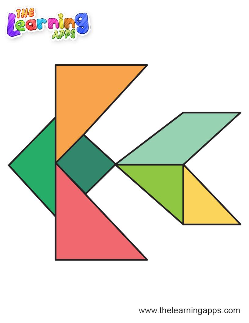 Free Tangram Fish Printables and Worksheets for Kids