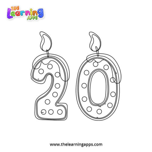 Free Printable Number Coloring Pages For Kids