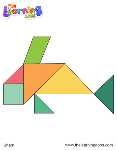 Free Sea Animals Tangrams Printable - Printable Tangrams