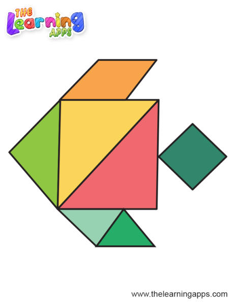 Free Tangram Fish Printables and Worksheets for Kids