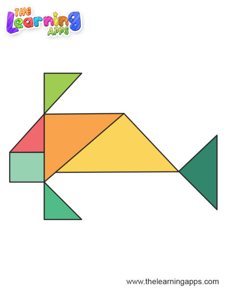 Free Tangram Fish Printables and Worksheets for Kids