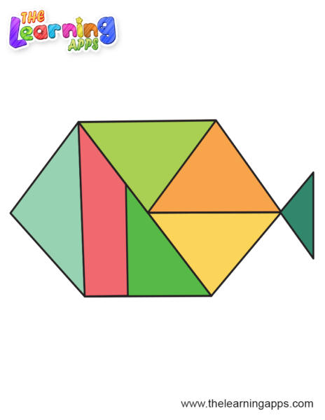 Free Tangram Fish Printables and Worksheets for Kids