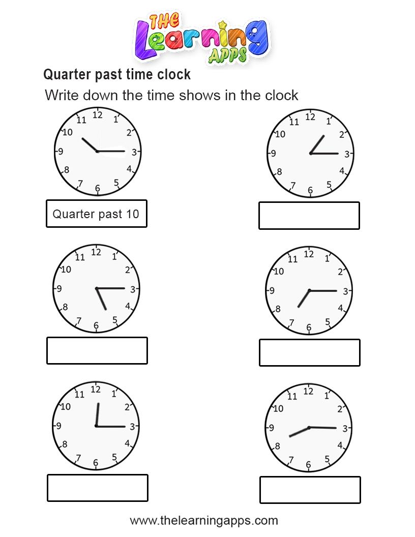 Telling Time Worksheets for Kids - Time Telling Worksheets